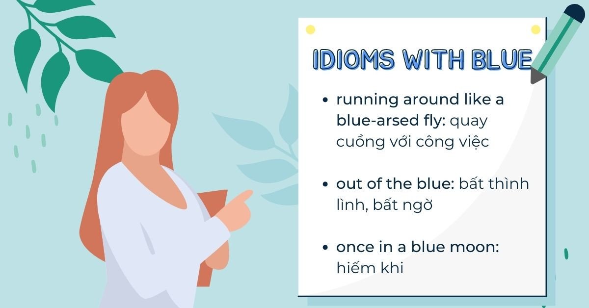Nắm Vững Idioms Với Từ Blue: Bí Quyết Giao Tiếp Tự Tin - Edupace